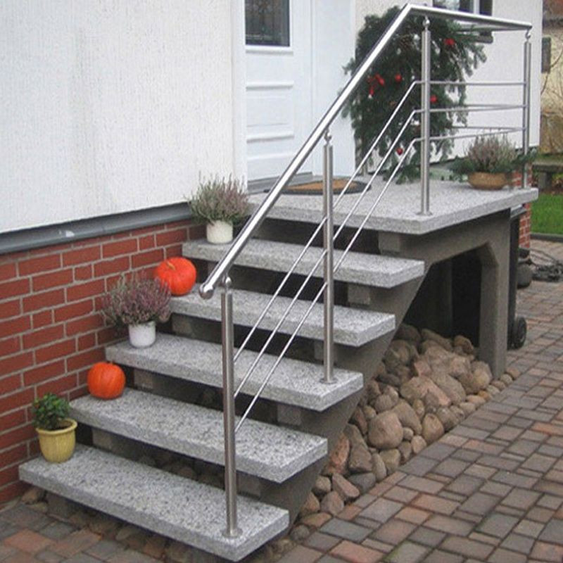 20 x 45 cm Granit-Blockstufen Griys hellgrau - Natur-steine.org