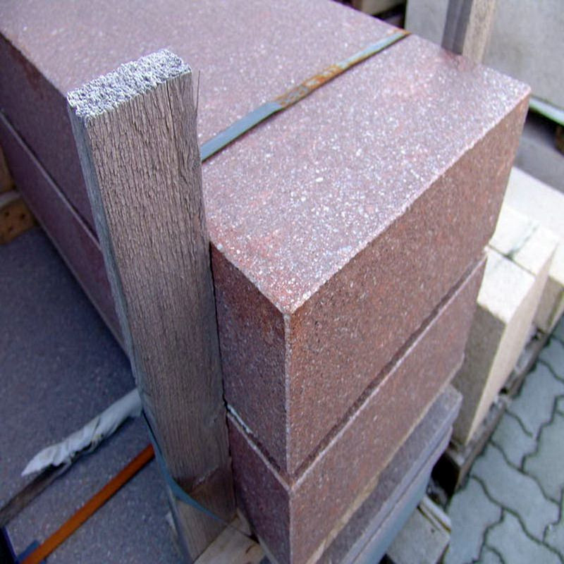 20 x 45 cm Granit-Blockstufen Alvaro anthrazit - Natur-steine.org